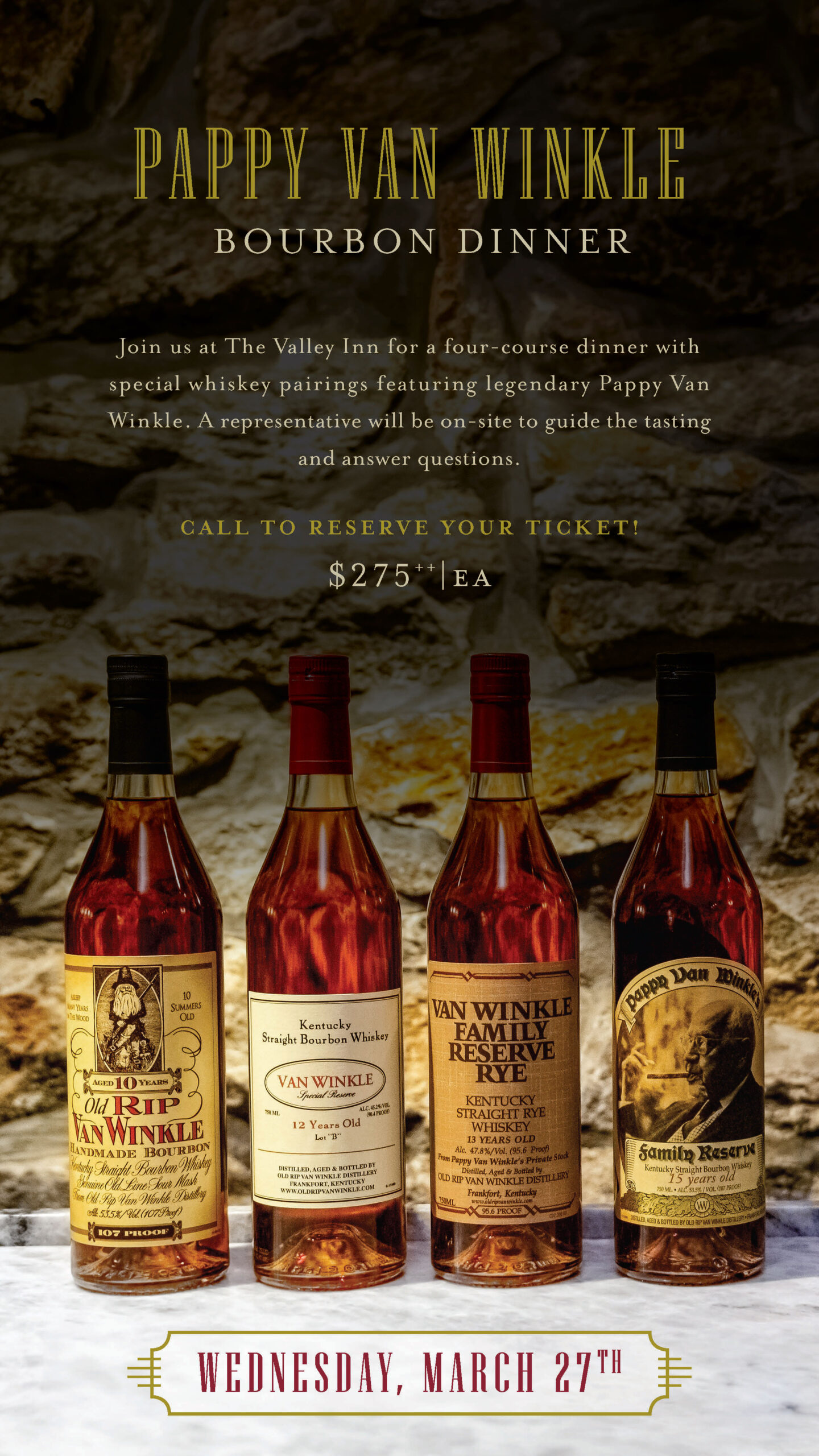 Events – The Valley Inn